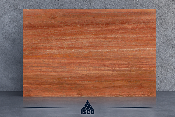 Azarshahr Red Travertine – گروه معادن و سنگبری های پورحسنی (ایسکو)